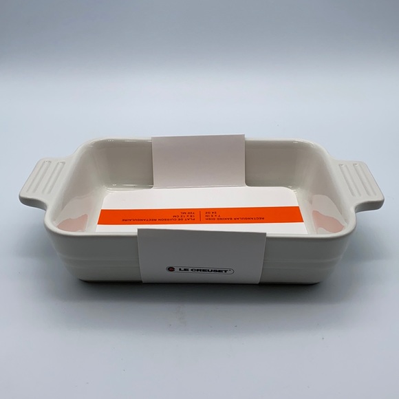 Le Creuset | Kitchen | Le Creuset Rectangular Baking Dish White | Poshmark